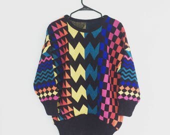 Funky sweater | Etsy