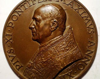 Vatican Bene Merenti Jubilee Gold Cross 1933 Faithful Service