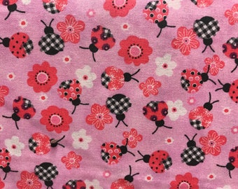 Ladybug fabric | Etsy