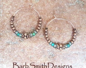 Unique Beaded Leather Bracelets by Barb by BarbSmithDesigns