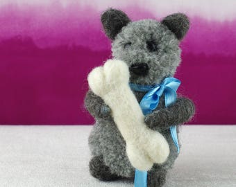 Wool dog | Etsy