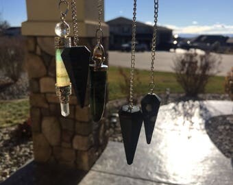 Crystal pendulum | Etsy