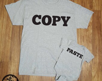 Copy paste shirts | Etsy