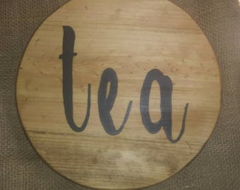 Tea signs | Etsy