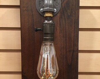 Unique wall sconce | Etsy