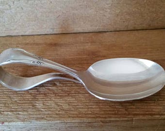 Vintage baby spoon | Etsy