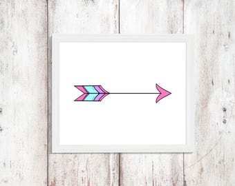 Tribal arrow print | Etsy