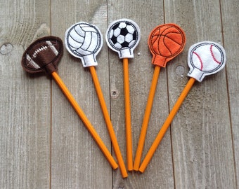 Monster Pencil Topper set of Four Felt Pencil Toppers
