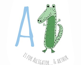 Alligator nursery | Etsy
