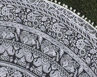 Mandala tapestry | Etsy