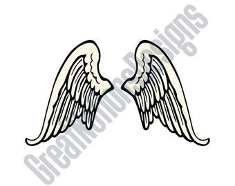 Angel wing svg | Etsy