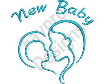 New baby embroidery | Etsy
