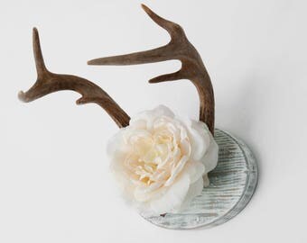 Flower antlers | Etsy