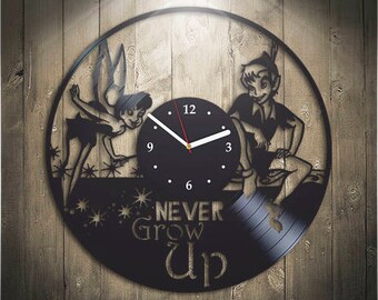 Peter pan clock | Etsy