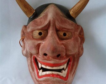Oni mask | Etsy