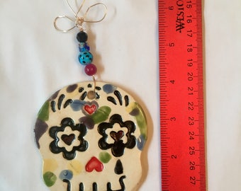 Only Half Dead Skull Vinyl Decal 1-034