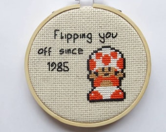 Mario bros toad | Etsy