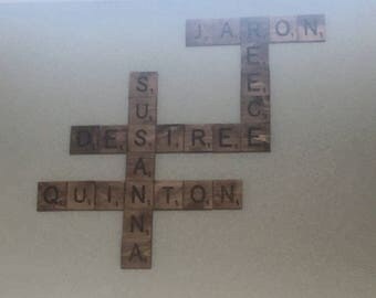 Scrabble sign | Etsy