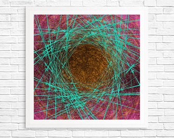 Printable modern art | Etsy