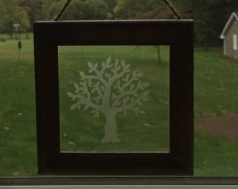 Etched trees | Etsy
