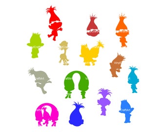 Trolls SVG Trolls Movie 2016 SVG Trolling with my Homies for
