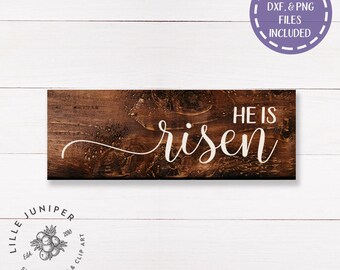 He is risen svg | Etsy