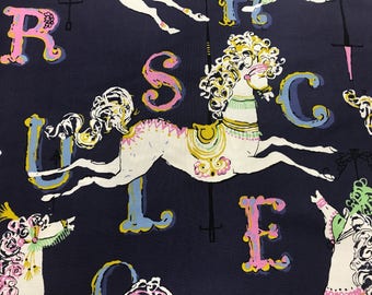 Carousel fabric | Etsy