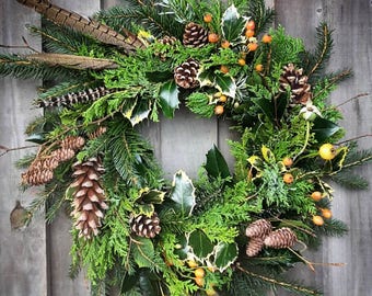 Christmas wreath | Etsy