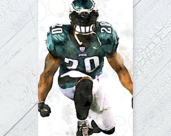 Brian dawkins art | Etsy