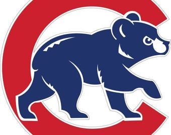 Chicago cubs decal | Etsy