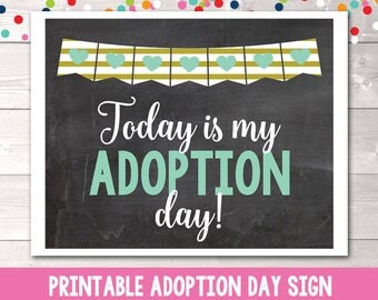 Adoption sign | Etsy