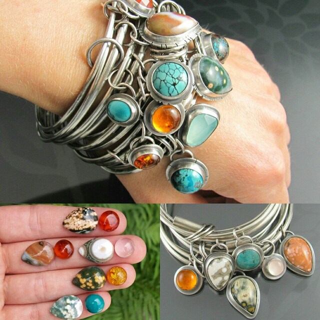 NRjewellerydesign: sterling silver & gemstone by NRjewellerydesign