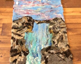 Felt wall hanging | Etsy
