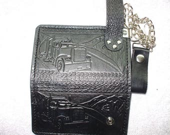 Trucker wallet | Etsy