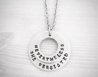 Feminist necklace | Etsy