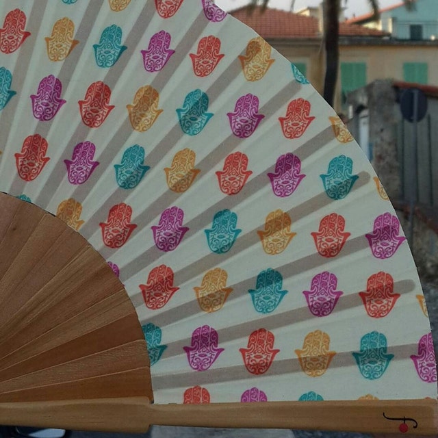 Designer hand fans by FANCYHandFans on Etsy