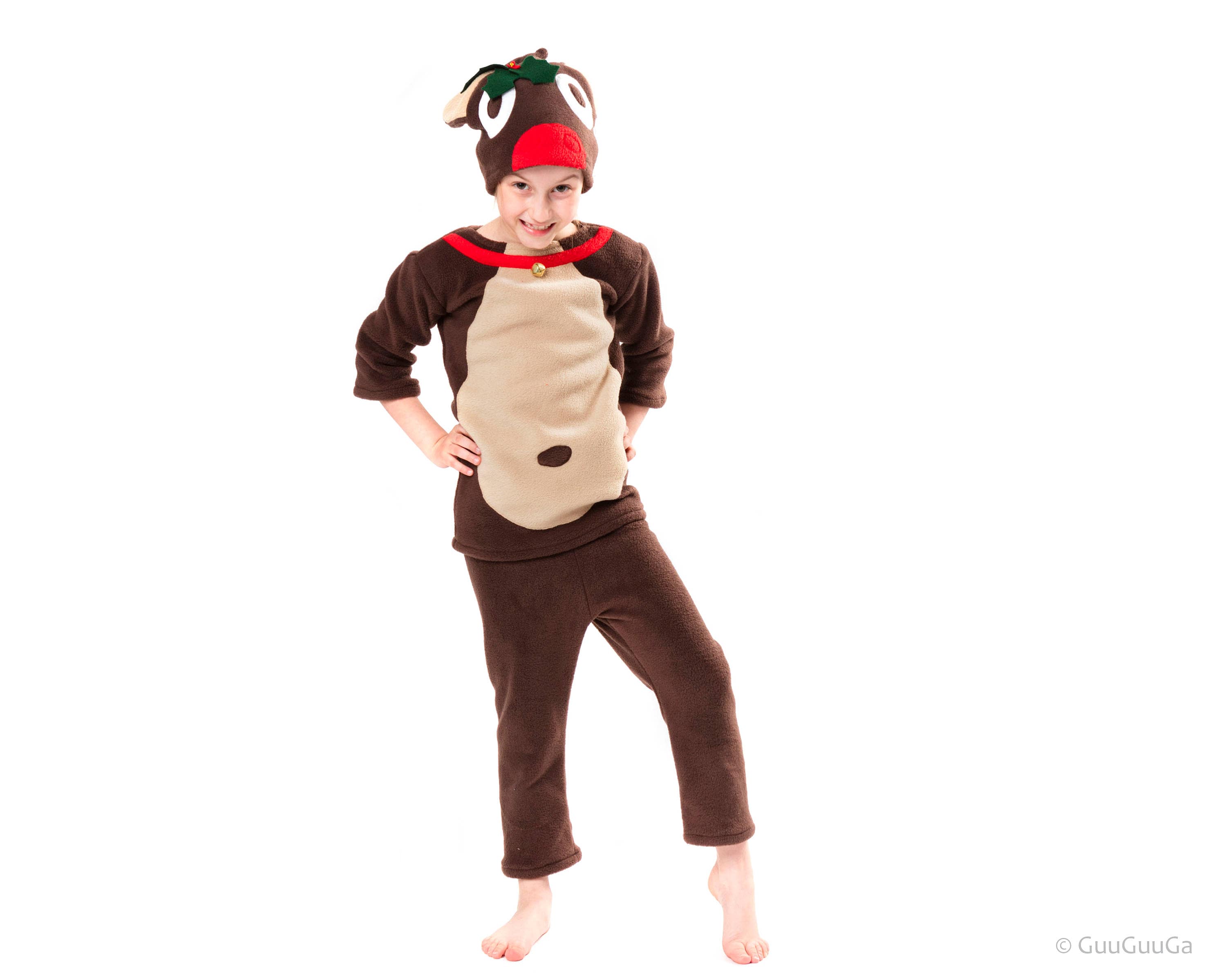 Rudolf the Red-Nosed Reindeer costume for Kids
