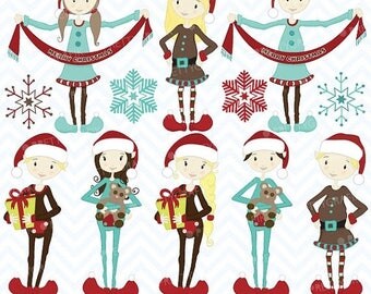 Elf clipart | Etsy