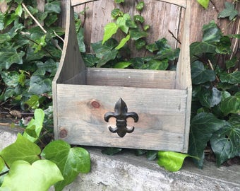 Rustic planter | Etsy