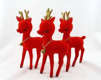 Plastic reindeer | Etsy