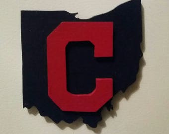 Cleveland indians | Etsy