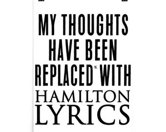 Hamilton poster | Etsy