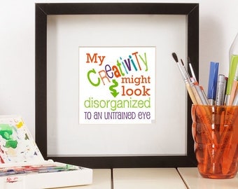 Creativity poster | Etsy