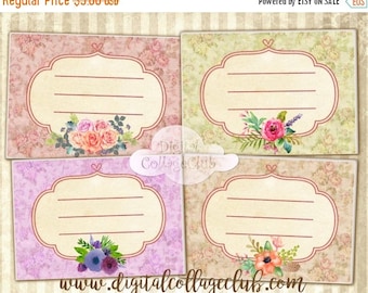 Shabby chic digital | Etsy