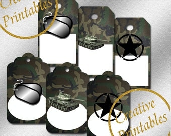 Military name tags | Etsy