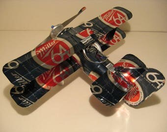 Beer can airplane | Etsy
