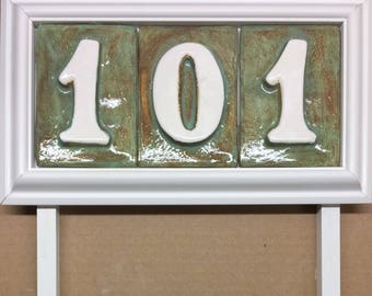 Address tile frame | Etsy