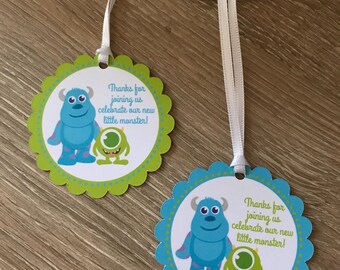 Monster inc tags | Etsy