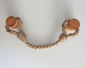 Rope drawer pulls | Etsy