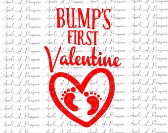 First valentines svg | Etsy